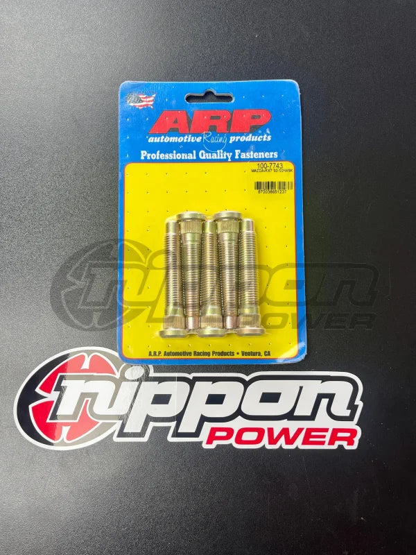 ARP Wheel Stud Kit - 93+ Mazda RX7 Extended Length - 5 Pack M12x1.50 2