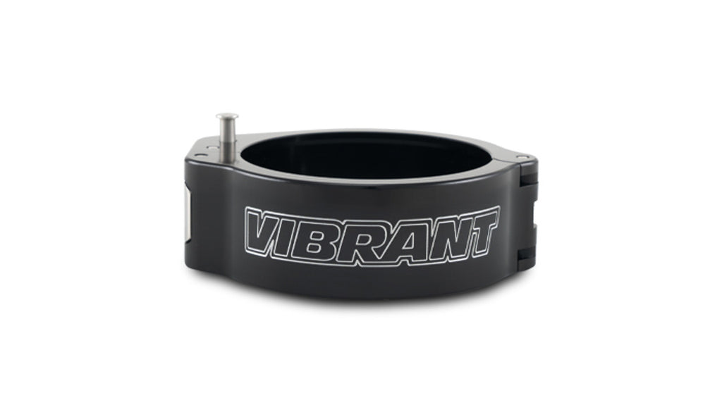 Vibrant 2.50" O.D. Aluminized Pinless HD Clamp - Anodized Black (Clamp