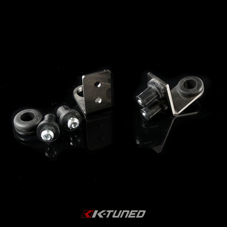 K-Tuned Bolt-On Rad Brackets - KSwap w/ Half Rad - 94-01 Integra, 92-0